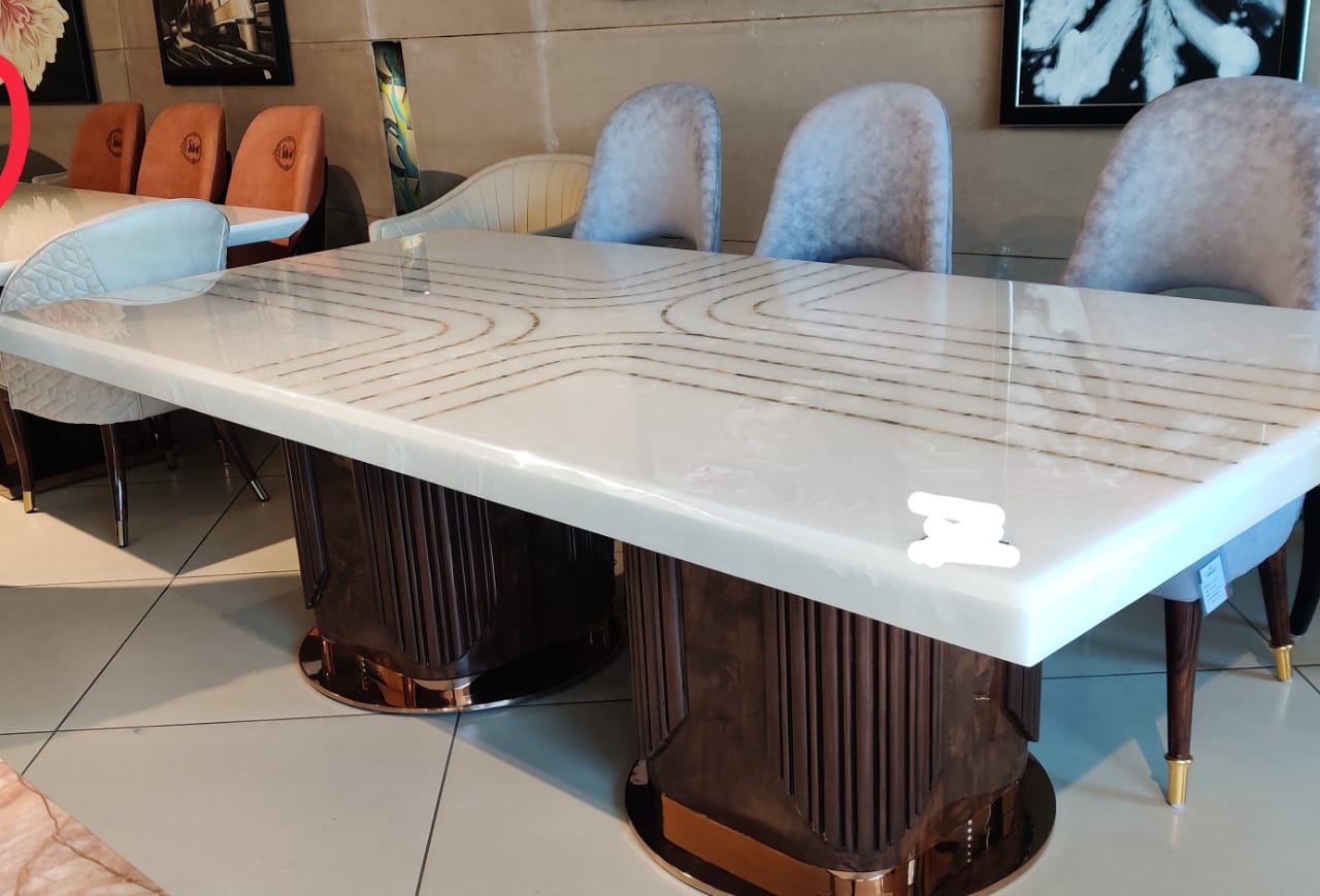 Marble Dining Tables and Resin Dining Tables top manufacturer in India ...